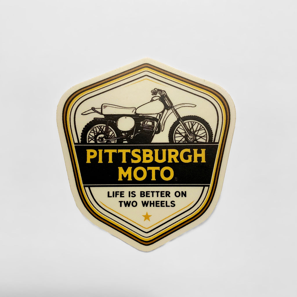 Two Wheels Sticker – Pittsburgh Moto – Pittsburgh's Custom Motorcycle ...